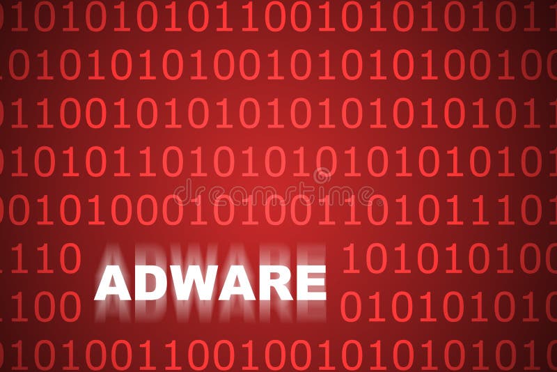Adware Abstract Background stock illustration. Illustration of online ...