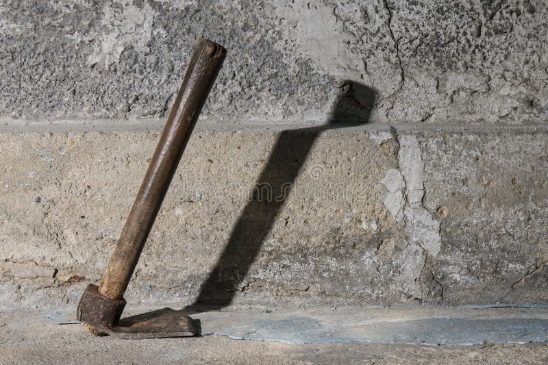 Adze stock image. Image of tool, adze, vintage, grip - 58035557