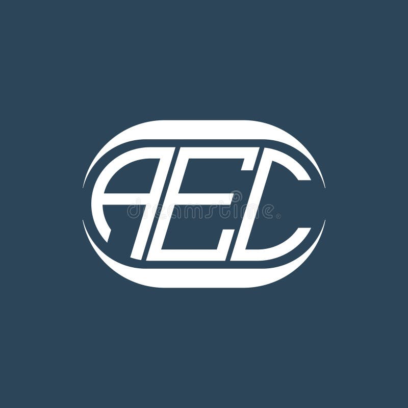 AEC Abstract Monogram Logo Design. AEC Monogram Unique Modern Flat ...