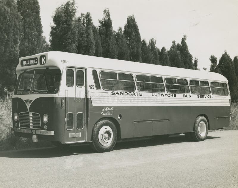 AEC Bus In The Bald Hills Region Picture. Image: 222449921