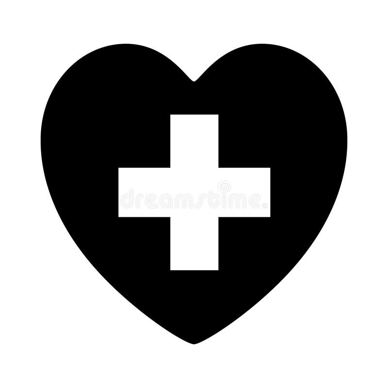 AED Automated External Defibrillator Symbol Sign, Vector Illustration ...