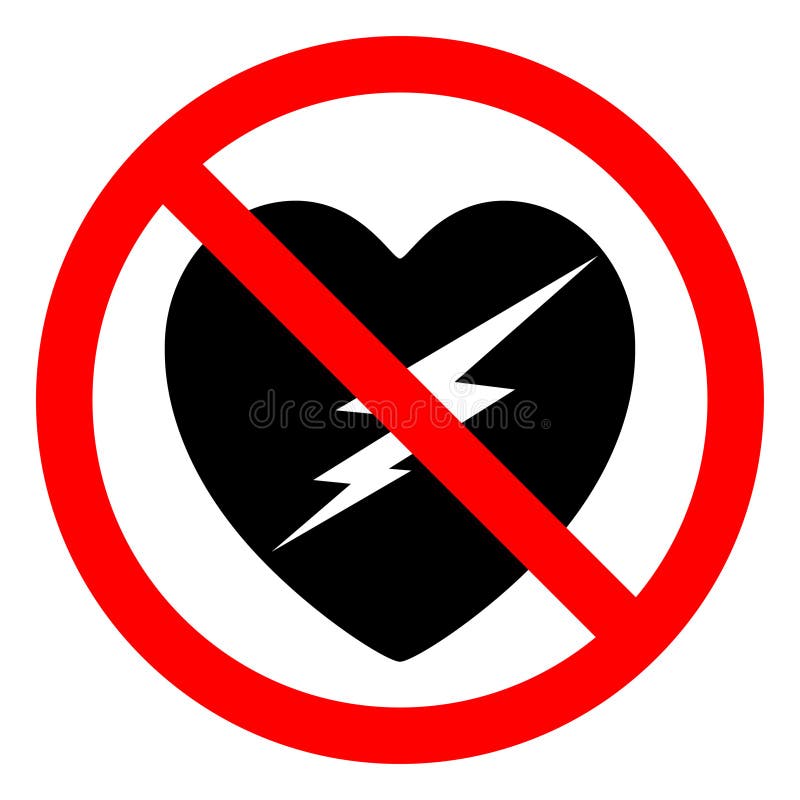 AED Automated External Defibrillator Symbol Sign, Vector Illustration ...