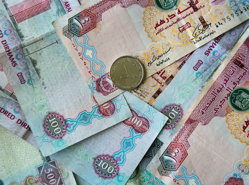 AED Dirhams stock photo. Image of arab, cent, chart, 1000 - 65395996