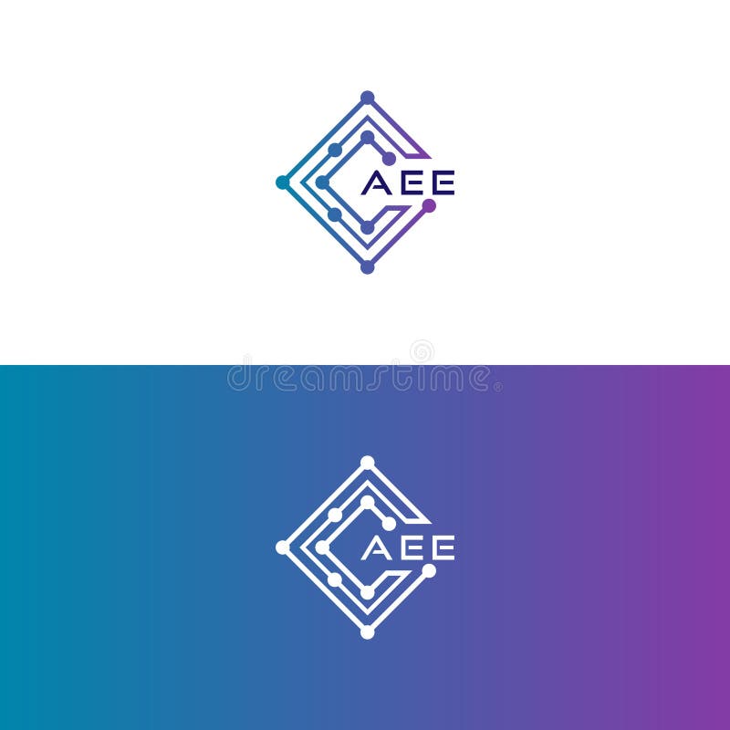 Aee Tech Initial Logo Design Icon for Technology, Digital, Tech ...