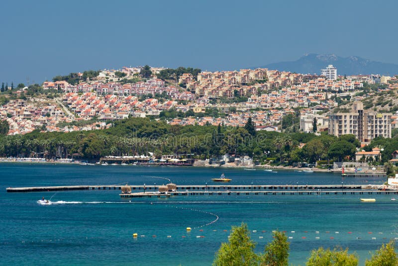 Aegean coast stock photo. Image of efez, hill, rodos - 26592654