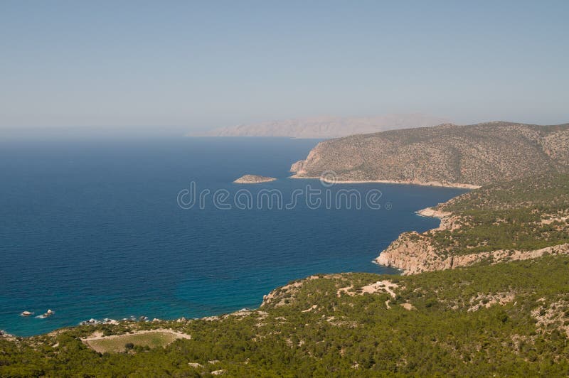 Aegean sea coast stock photo. Image of wave, island, coast - 21656646
