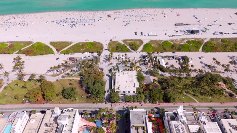 Aeiral Video Miami Beach Spring Break 2024 4i 60p Stock Video - Video ...