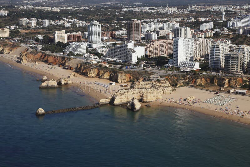 Aerial view of Faro stock image. Image of coastal, outdoors - 6322667