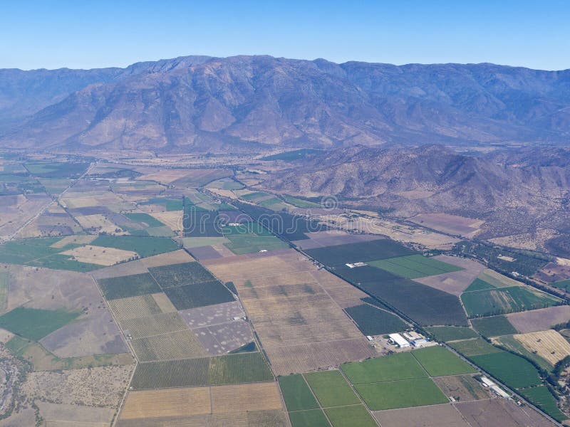 Aerial Agriculture Landscape Series 3 Stock Image - Image of view ...