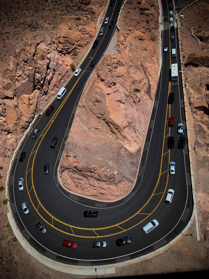 Aerial asphalt road stock photo. Image of cars, drone - 166060062