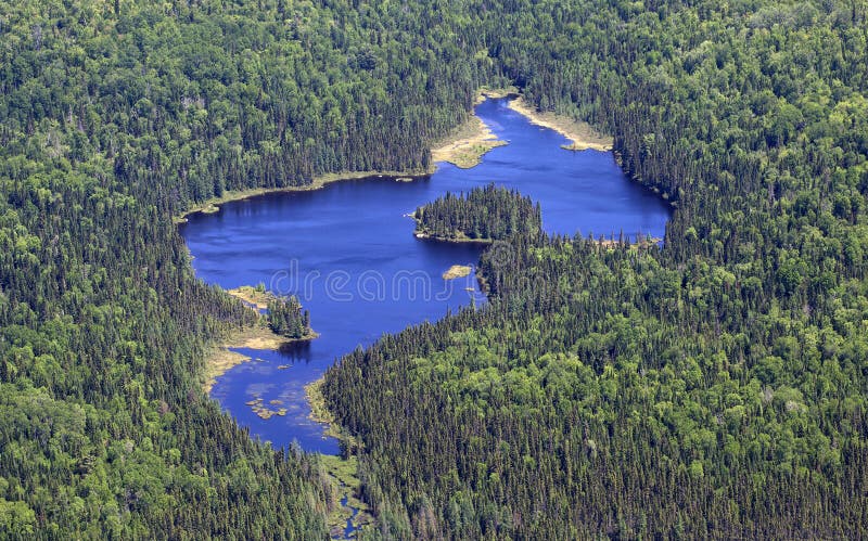 Aerial blue lake stock photo. Image of exploring, islands - 55604268