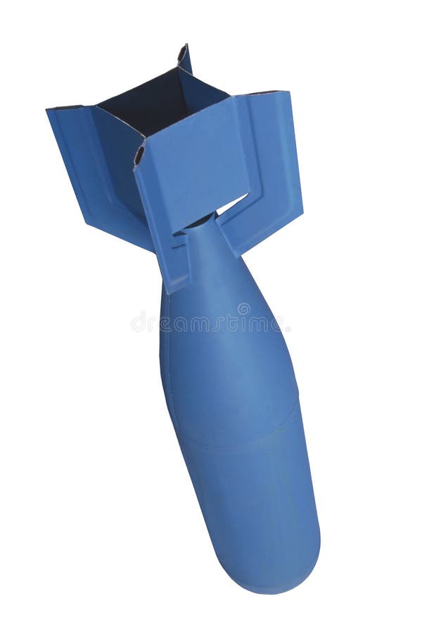 Aerial bomb stock photo. Image of danger, aerial, white - 6345878