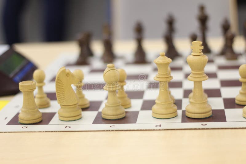 Aerial Chess View. a Chess Table Stock Photo - Image of backgrounds ...