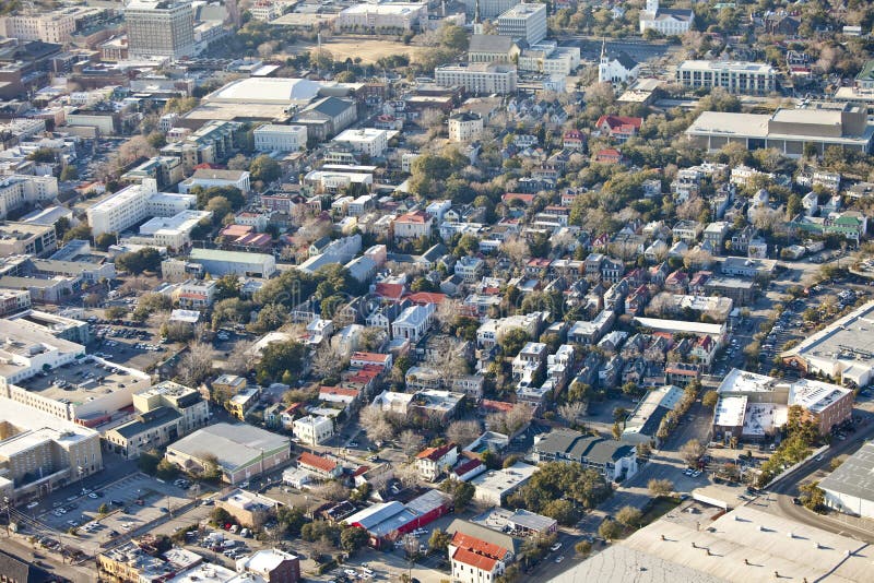 Aerial city stock photo. Image of carolina, cityscape - 13348346