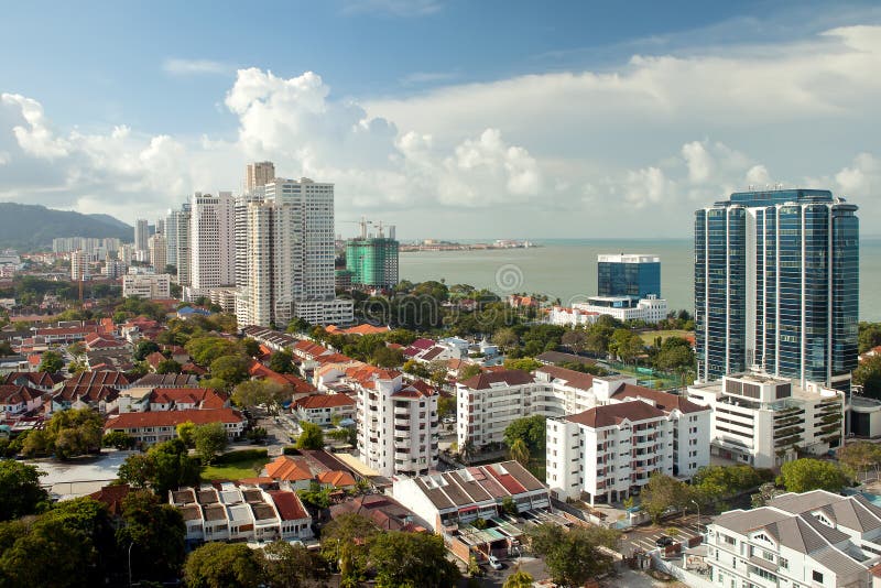 Georgetown panoramic view stock image. Image of georgetown - 1938199