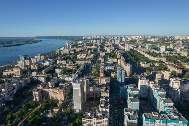 Aerial city view stock photo. Image of city, entertainment - 219945432