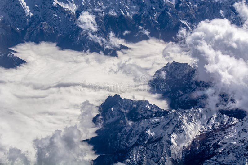 Aerial cloud formations stock photo. Image of recedes - 48246254