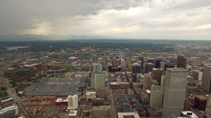Aerial Colorado Denver July 2017 Night 4K Inspire 2 Stock Footage ...