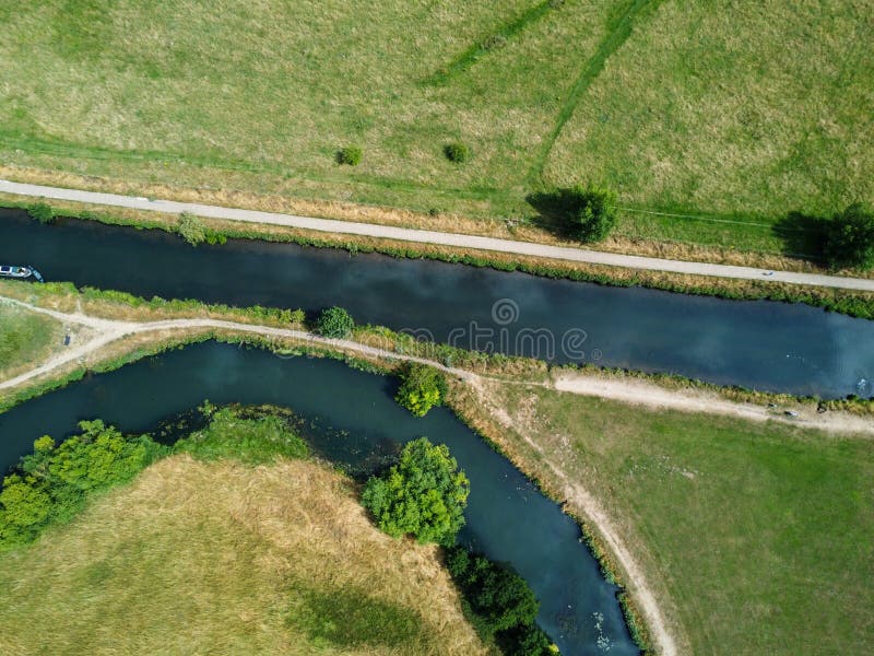 Aerial Top Down View of Omarama Clay Cliffs Geological Erosion Silt and ...