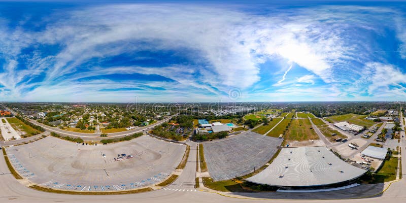 Aerial Drone 360 Equirectangular Spherical Panorama Photo Sarasota ...