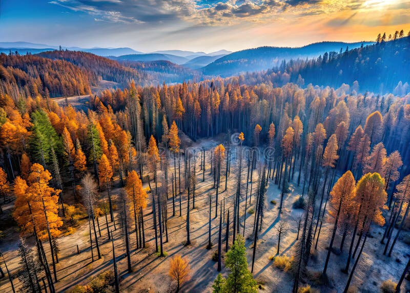 Aerial Drone Photography Captures the Devastating Aftermath of a Forest ...