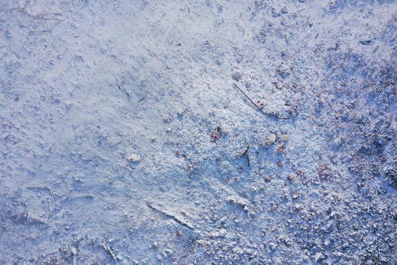 Aerial Drone View of a Field Covered by Ash Stock Photo - Image of land ...