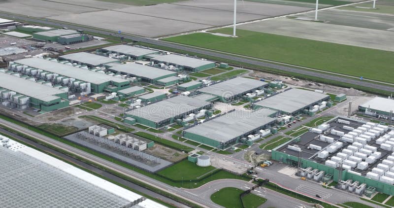 Large Scale Data Center in North Holland, Middenmeer, the Netherlands ...