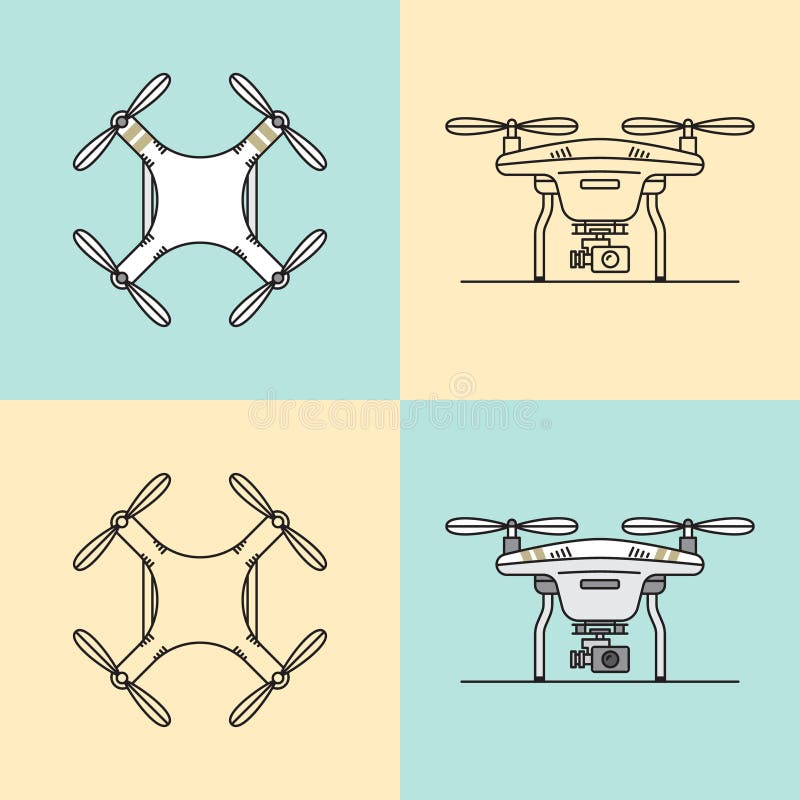 Drones Top Stock Illustrations – 77 Drones Top Stock Illustrations ...