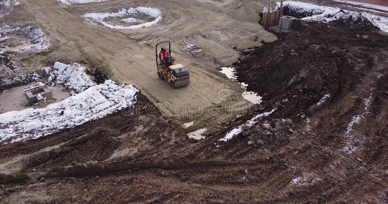 Construction Workers Build Metal Frames. Foundation Twisting for ...