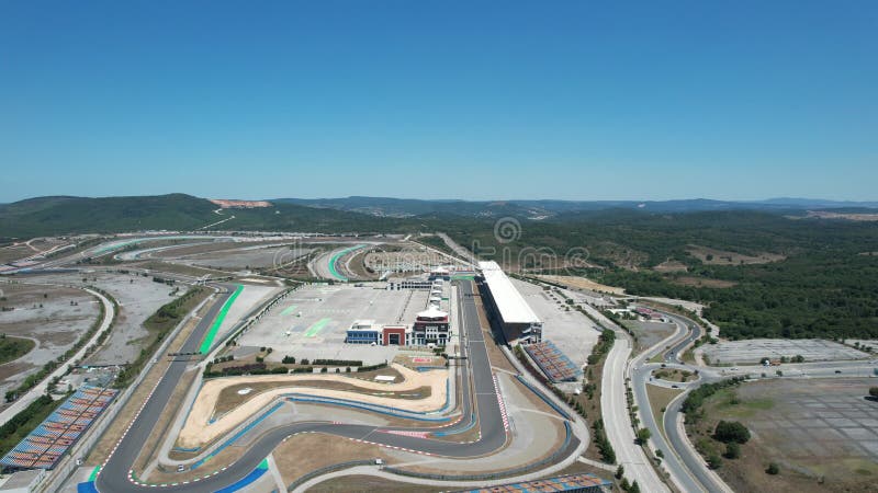 Aerial Formula Istanbul Park Stock Video - Video of fast, champion ...