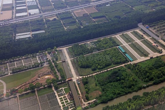 Aerial ground scenery stock photo. Image of aerial, idyllic - 398118910