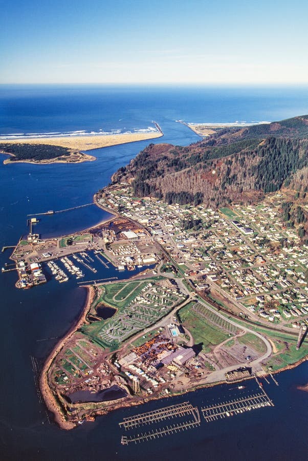 An Aerial Image of Oregon State, USA Stock Image - Image of state ...