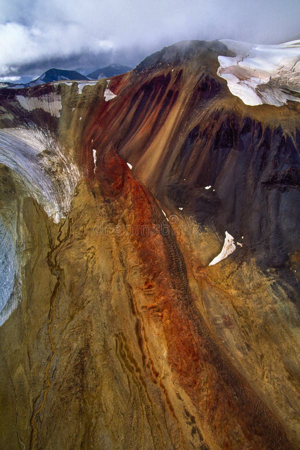 Aerial Image of the Spectrum Range, BC, Canada Stock Photo - Image of ...