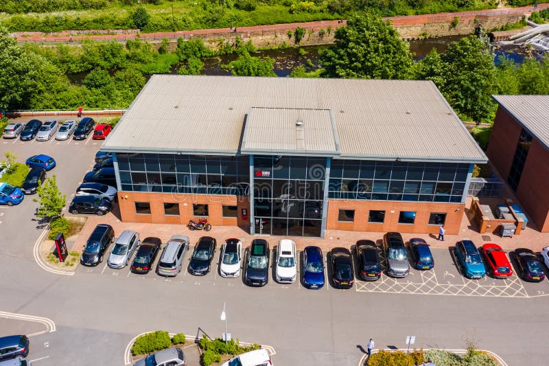 Aerial Image of the Sumo Digital Studio in Sheffield. One of the ...