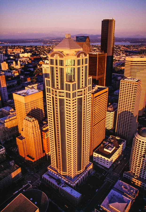 Aerial Images of Washington State, USA Stock Photo - Image of state ...