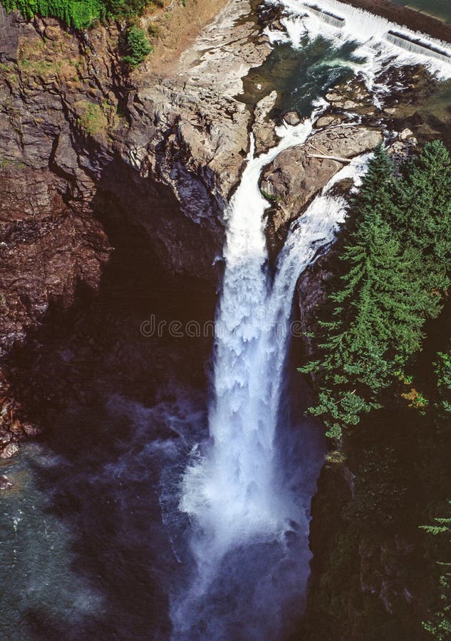 Aerial Images of Washington State, USA Stock Image - Image of gorge ...