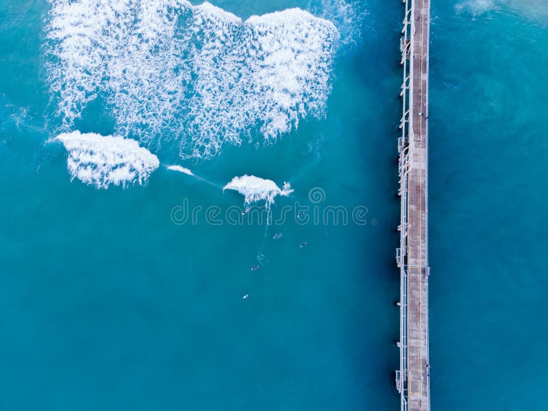Aerial jetty sea 2 stock photo. Image of nature, vacation - 141470086