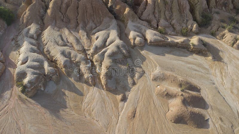 Aerial Landscape Formation Scene of the Texture and Pattern of the ...