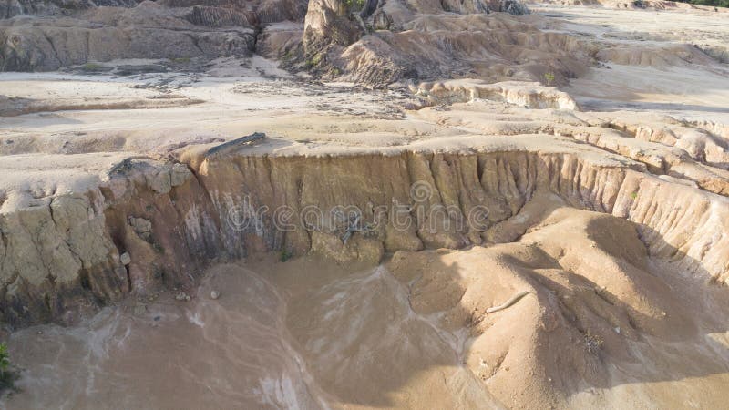 Aerial Landscape Formation Scene of the Texture and Pattern of the ...