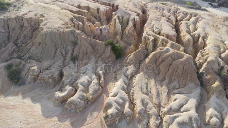 Aerial Landscape Formation Scene of the Texture and Pattern of the ...