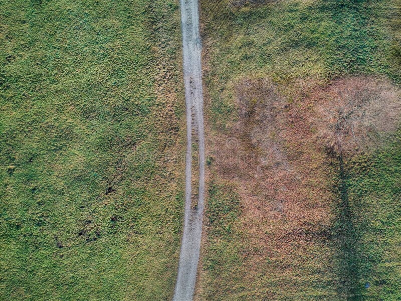 Path in a field stock photo. Image of lane, clouds, walk - 2609894