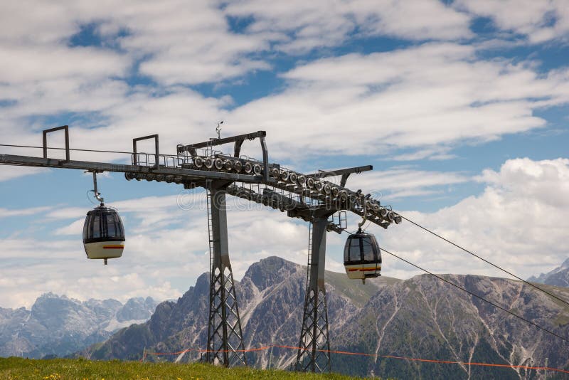Ski lift pylon stock image. Image of beauty, blue, peak - 11415241