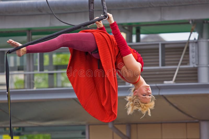 Aerial Performance editorial image. Image of britain - 20658325