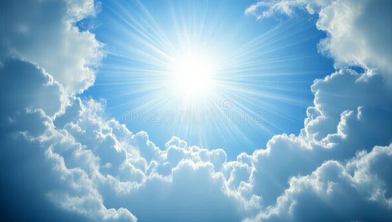 An Aerial Perspective Captures the Peaceful Environment of the Cloudy ...