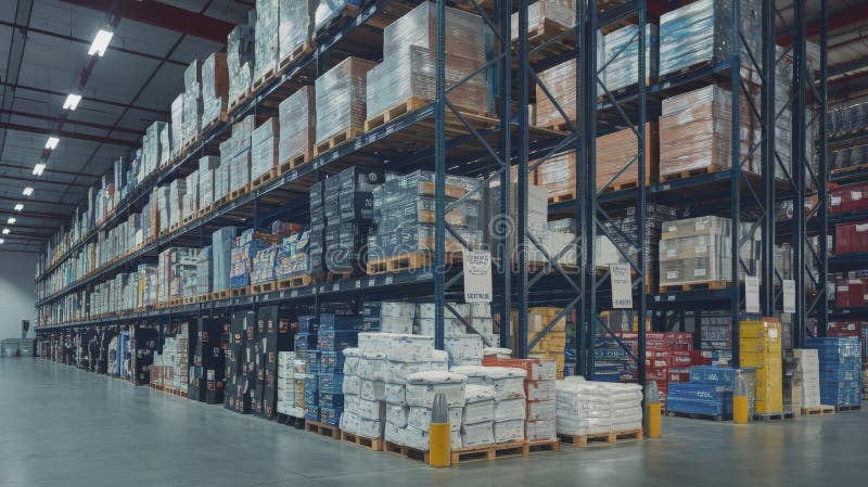 Aerial Perspectives on Efficient Wholesale Distribution Center ...