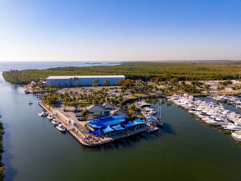 Aerial Photo Black Point Park and Marina 2025 Stock Image - Image of ...