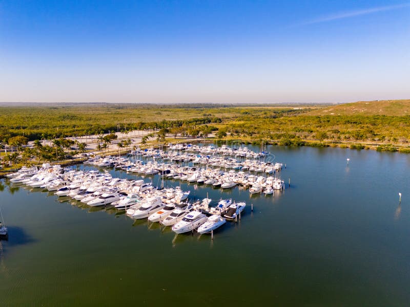 Aerial Photo Black Point Park and Marina 2025 Stock Photo - Image of ...