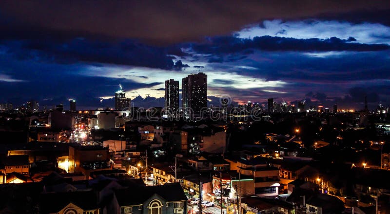 Silhouette Photo Of Trees During Night Time Picture. Image: 105661779