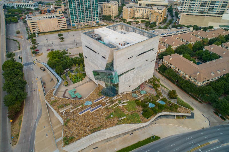 Aerial Photo Perot Museum of Nature and Science Editorial Photography ...