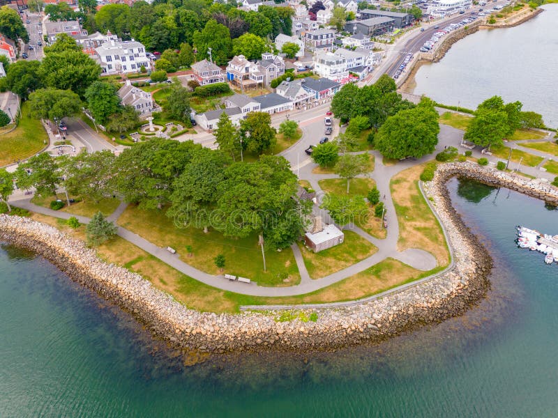 Aerial Photo Pilgrim Memorial State Park, Summer 2024 Stock Photo ...